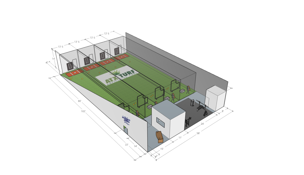 Facility Design Examples - ATXTurf - Artificial Turf
