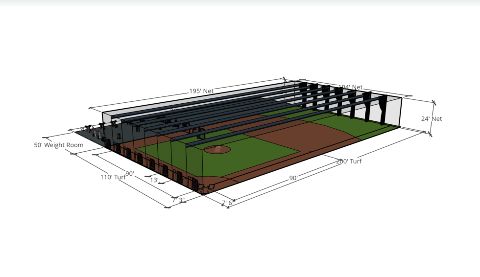 Baseball Facility Design Examples | Submit Measurements & Get Free 3D ...